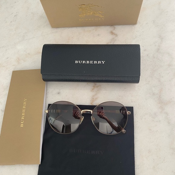 Burberry | Accessories | Burberry Round Sunglasses | Poshmark